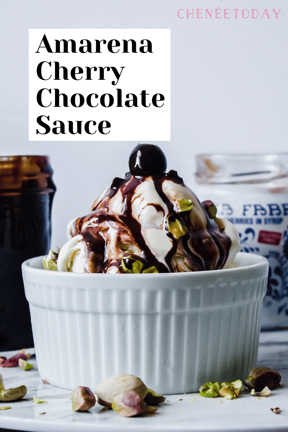 Amarena Cherry Chocolate Sauce - Chenée Today