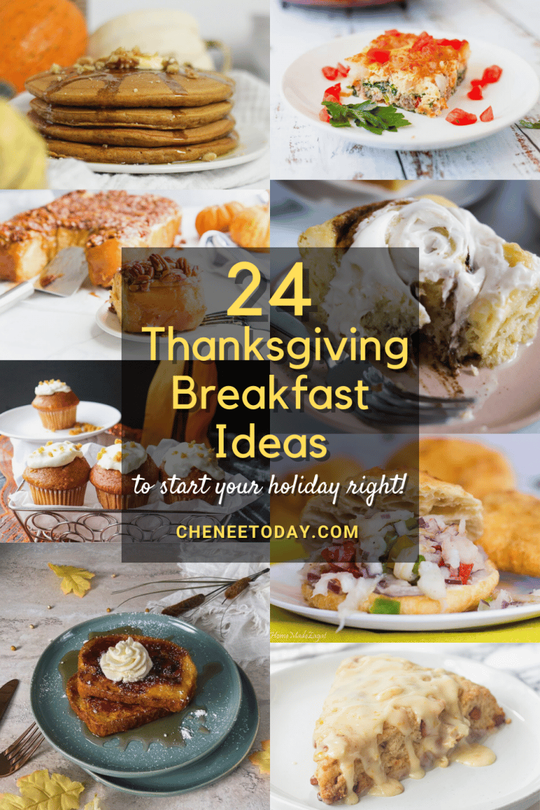 24 Thanksgiving Breakfast Ideas - Make Ahead Options! - Chenée Today