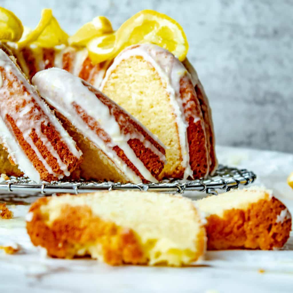 Lemon Sour Cream Pound Cake Recipe - Chenée Today