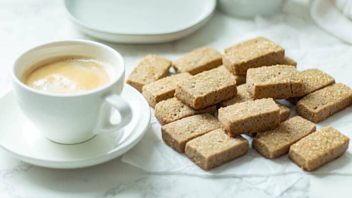 Coffee Cookies Recipe - Easy and Dippable! - Chenée Today