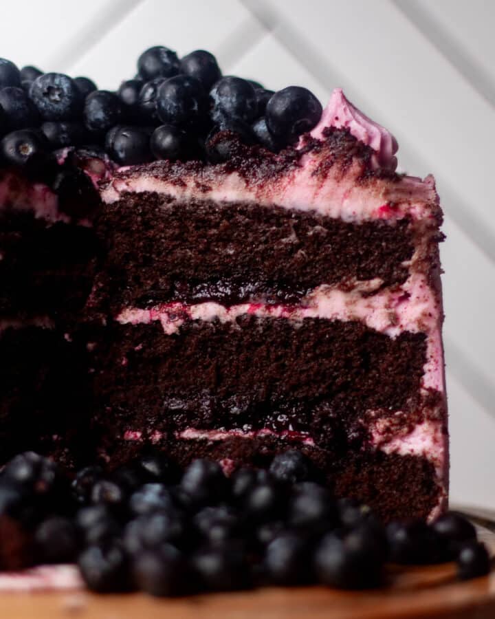 Blueberry Cake Filling - Easy Cupcake Filling Recipe - Chenée Today
